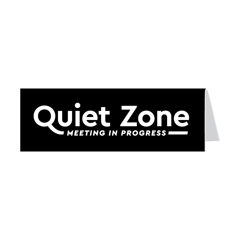 Quiet Zone Signs For Offices